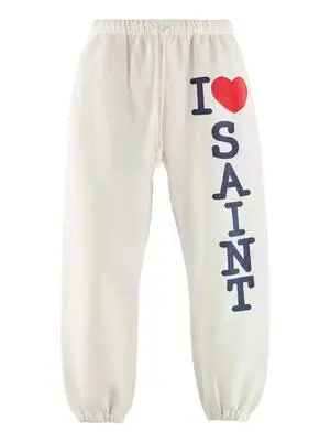 SAINT MXXXXXX I Love Saint Track Pants - White