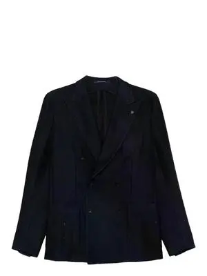 Tagliatore Double-breasted Blazer - Blue
