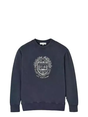 Marc Jacobs X A.p.c. Paris Crew-neck Sweatshirt - Blue