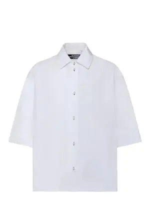 Jacquemus The Triangle Button-up Shirt - White