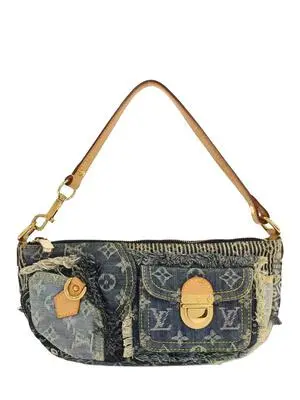 LOUIS VUITTON 2007 Monogram Patchwork Handbag - Blue