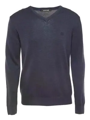Roberto Cavalli Wool Sweater - Blue