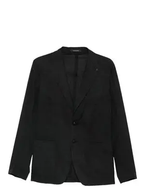 Tagliatore Textured Blazer - Black