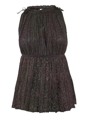 Missoni Sleeveless Knit Top - Purple