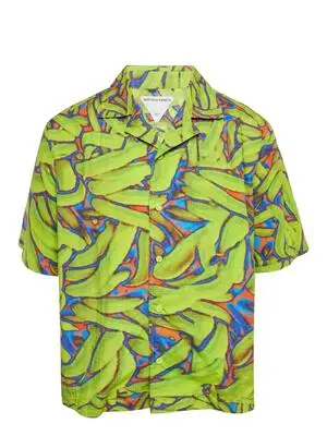 Bottega Veneta Print Short-sleeve Shirt - Green