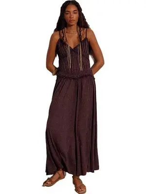 Free People Marina Muse Maxi Dress - Fudge