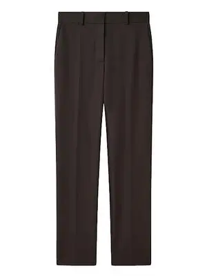 JOSEPH Coleman Slim-fit Trousers - Cocoa