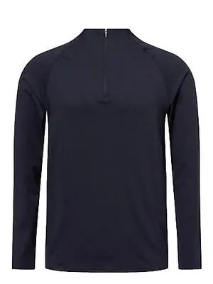 CONDITION Core Quarter Zip Stretch-Woven Top