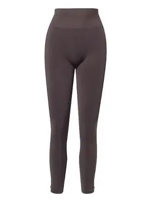 ADANOLA Seamless Gym Leggings - Coffee Bean