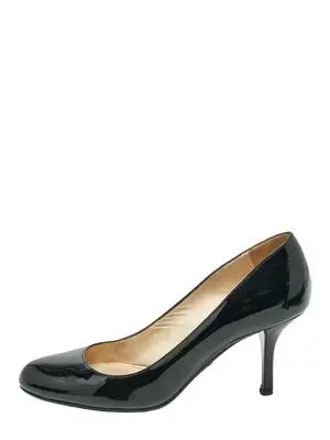 Prada Patent Leather Stiletto Pumps - Black