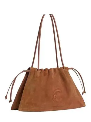 COCCINELLE Logo-embossed Shoulder Bag - Brown