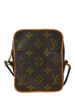LOUIS VUITTON 1988 Monogram Mini Danube Shoulder Bag - Brown