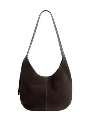 COS Knoll Suede Shoulder Bag