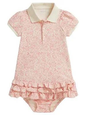 Ralph Lauren Strawberry Print Dress & Bloomers Set - Strawberry Garden