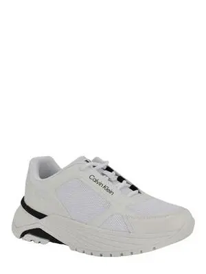 Calvin Klein Amyra Lace Up Sneakers - White