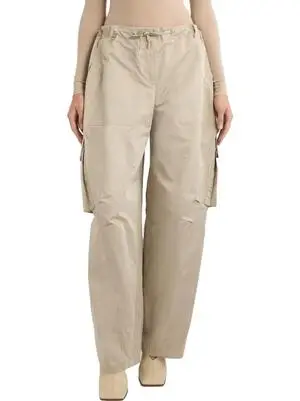 Alaïa Drawstring Cargo Pants - Sable