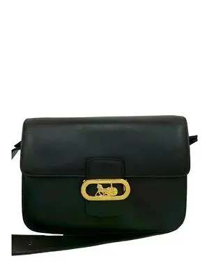 Celine 2000-2025 Horse Carriage Crossbody Bag - Black