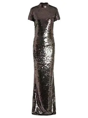 16ARLINGTON Otis Sequin Maxi Dress