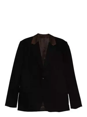 WALES BONNER Single-breasted Blazer - Black