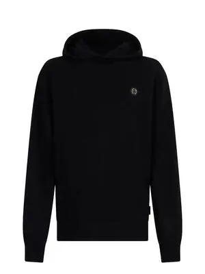 Philipp Plein Logo Hoodie - Black