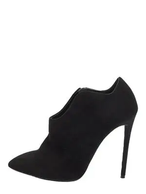GIUSEPPE ZANOTTI Pointed-toe Heeled Boots - Black