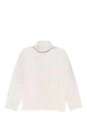 Issey Miyake A-poc Shell Pleated Top - Neutrals