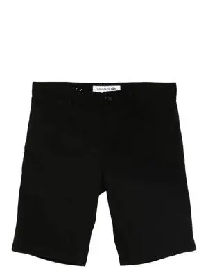 Lacoste Logo-embroidered Shorts - Black