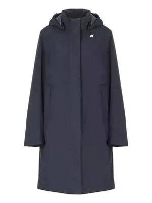 K-WAY Hooded Coat - Blue