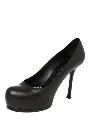Saint Laurent Tribtoo Platform Pumps - Black