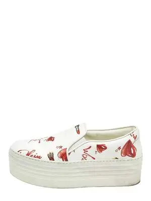 Philipp Plein Platform Slip-on Sneakers - White