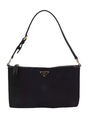 PRADA Zipped Shoulder Bag With Logo