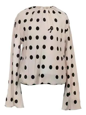 Natasha Zinko Polka Dot Blouse - Neutrals