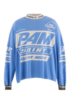 SAINT MXXXXXX X P.a.m. Long Sleeve T-shirt - Blue