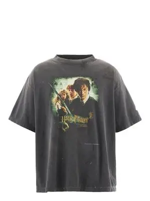 SAINT MXXXXXX X Harry Potter And The Chamber Of Secrets T-shirt - Black