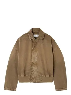 SLVRLAKE Harlem Cotton-canvas Jacket - Brown
