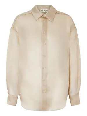 KALLMEYER Dani Silk-organza Shirt - Neutrals