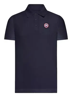 Canada Goose Short-sleeve Polo Shirt Blue