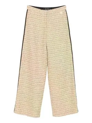 Karl Lagerfeld Bouclé Trousers - Neutrals