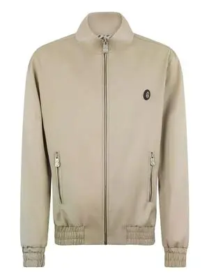 BILLIONAIRE Wool Zip-up Tracksuit Jacket - Neutrals