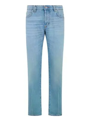 Philipp Plein Straight Jeans - Blue