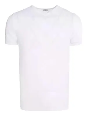 Zimmerli Short-sleeve V-neck T-shirt - White