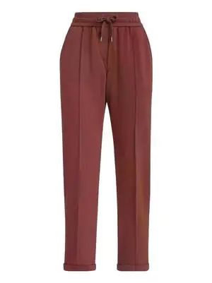 Brunello Cucinelli Drawstring Track Pants - Red