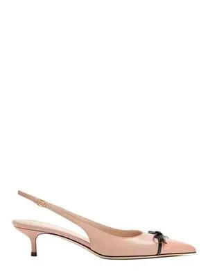 Valentino Garavani Bepointy Slingback Pumps 45mm - Neutrals