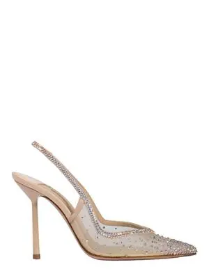 LE SILLA Nicole Slingback Heeled Pumps - Neutrals