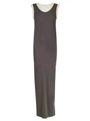 VORANIDA Panel Sleeveless Maxi Dress - Grey