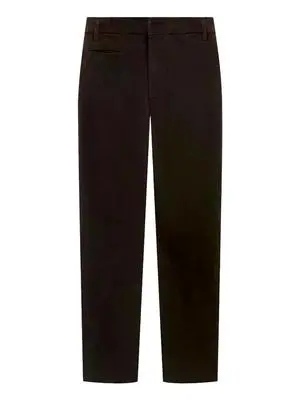 DONDUP Corduroy-effect Straight-leg Trousers - Brown