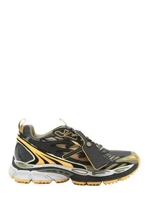 Off-White Be Right Back" Arrow Motif Lace-up Sneakers - Black