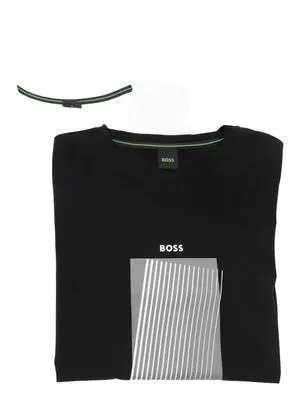 BOSS Graphic Print T-shirt - Black