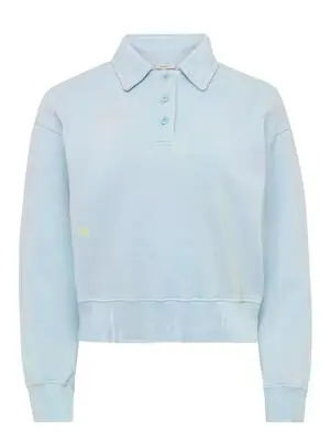 JW Anderson Three-button Polo Sweatshirt - Blue