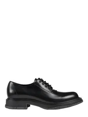 Gucci Lace-up Leather Derby Shoes - Black